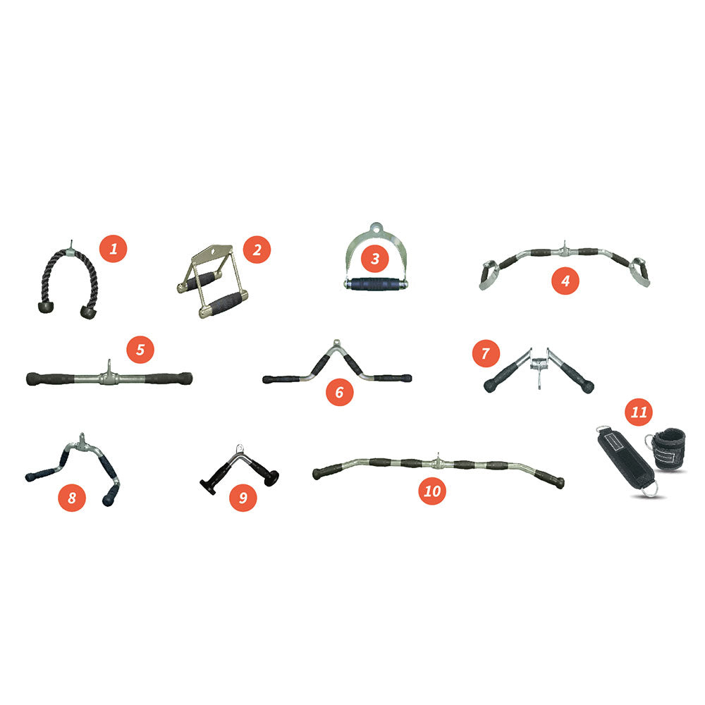 Leaderfit’ Equipement | PACK RACK + 10 ACCESSOIRES DE TIRAGE POUR LA ...